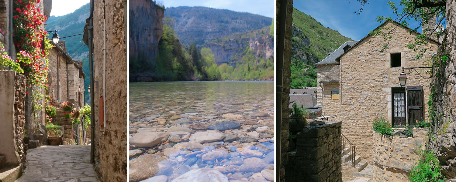 La Malène - Cœur des Gorges du Tarn - Lozère (Occitanie)